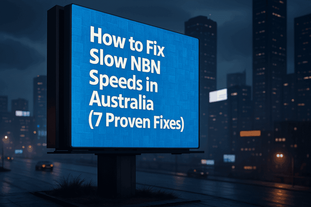 Slow NBN? Try These 7 Fixes That Actually Work