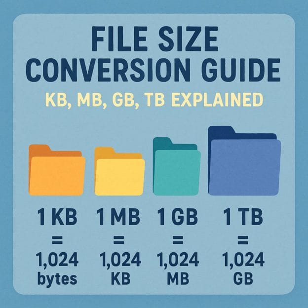 KB, MB, GB, TB Explained: File Size Converter & Data Guide (2025) - PC ...